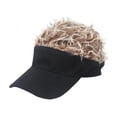 BByeadc Sun Hat for Women Mne Funny Wig Sun Visor Hat, Adjustable ...