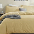 Virtu 3pc Duvet Cover Set, Luxury Microfiber Bedding Set California ...