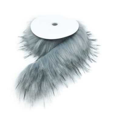 Furryvalley Faux Fur Trim Fur Ribbon Craft Furry Stripe for Slippers ...