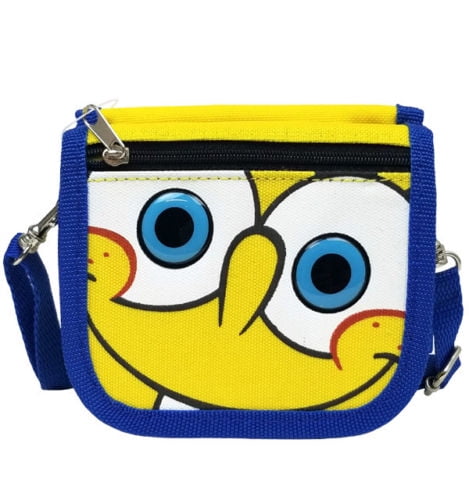 Spongebob Squarepants Yellow Kids String Purse Cross Shoulder Bag ...