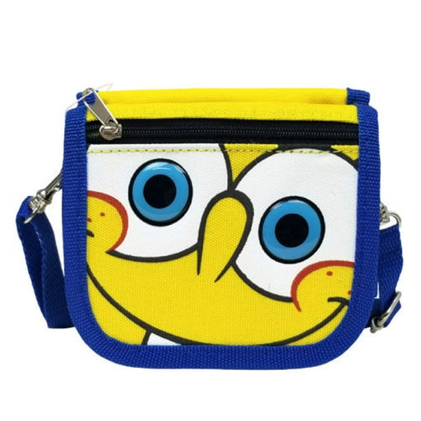 Spongebob Squarepants Yellow Kids String Purse Cross Shoulder Bag ...