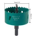 Suiwotin 108mm/4.25 Inch Bi-Metal Wood Hole Saw - Cuts Smooth & Fast ...