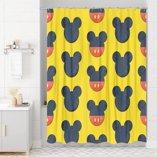 Mickey Mouse Waterproof Shower Curtains