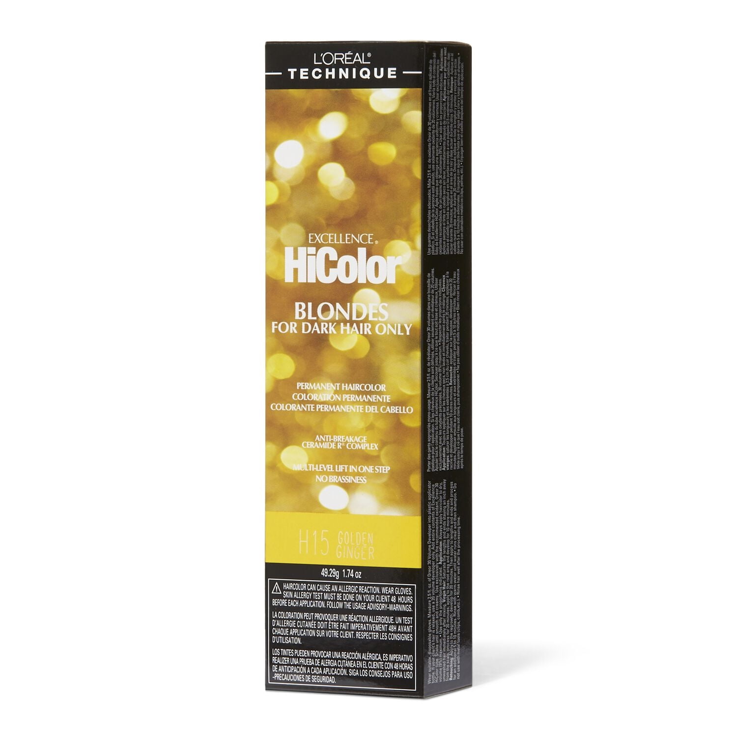 L'Oreal Excellence HiColor H15 Golden Ginger 1.74 oz, Pack of 1, 2 ...