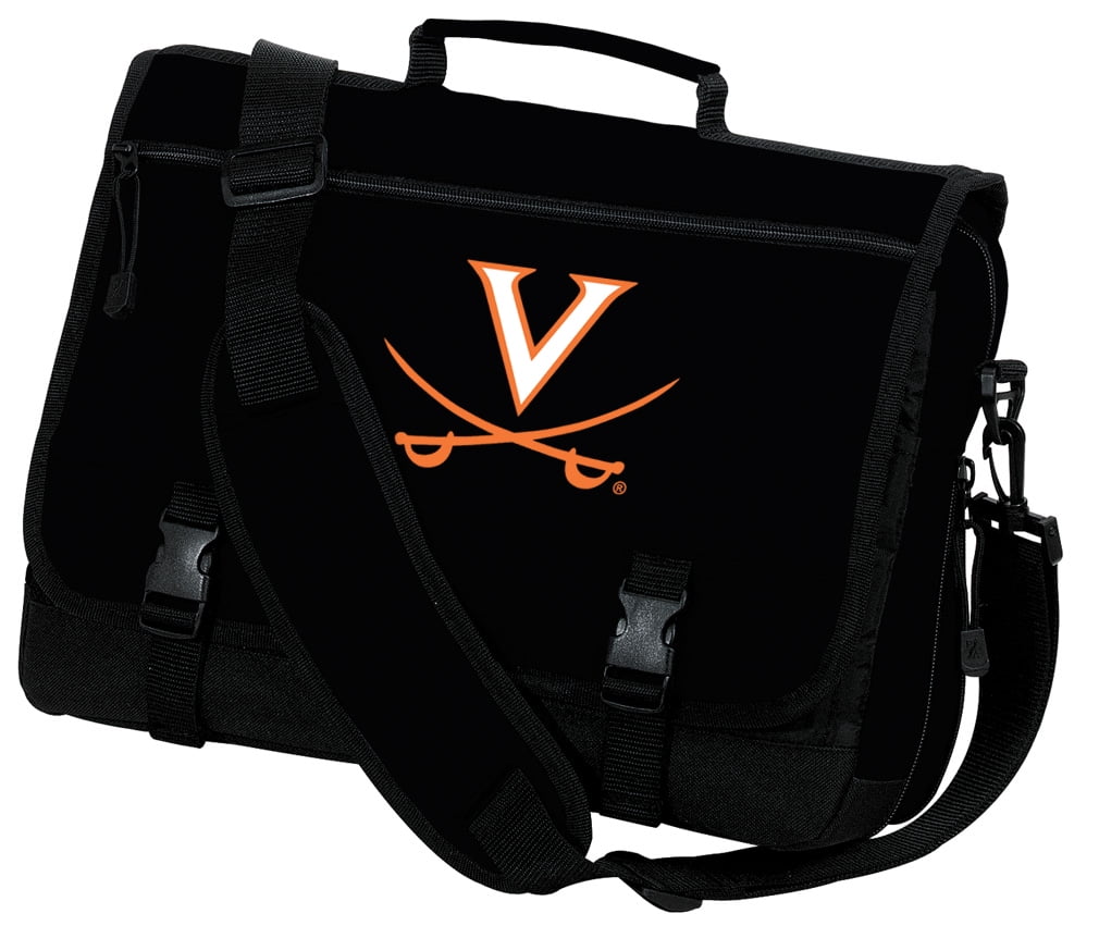 University of Virginia LAPTOP Bag UVA Computer Messenger Bag - Walmart.com