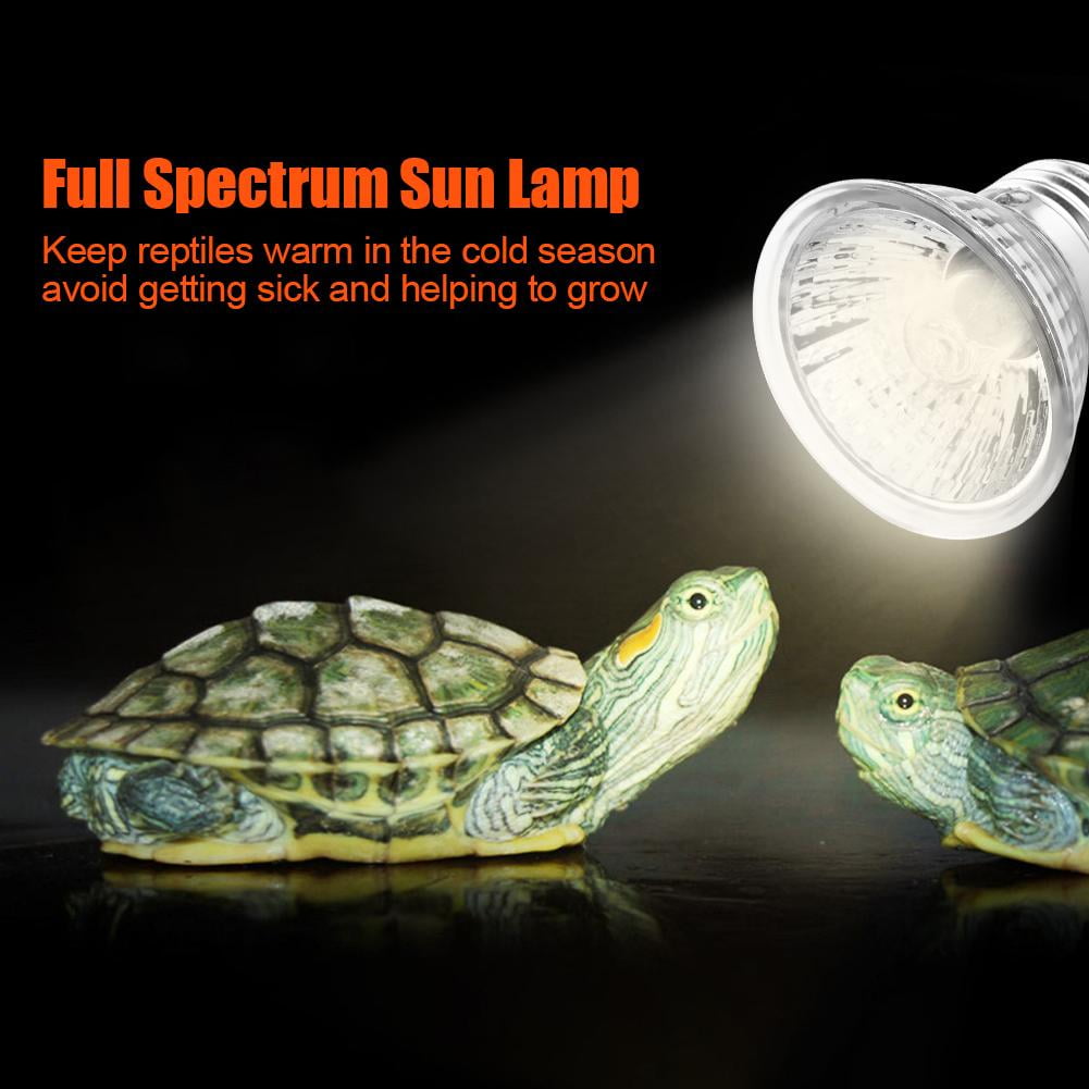 Garosa UVA UVB Full Spectrum Sun Lamp Reptile Heating Light Lamp ...