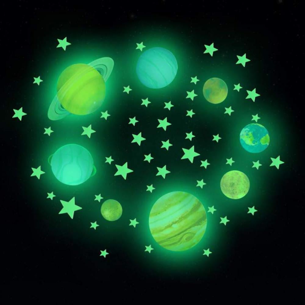 Glow In The Dark Planets And Stars