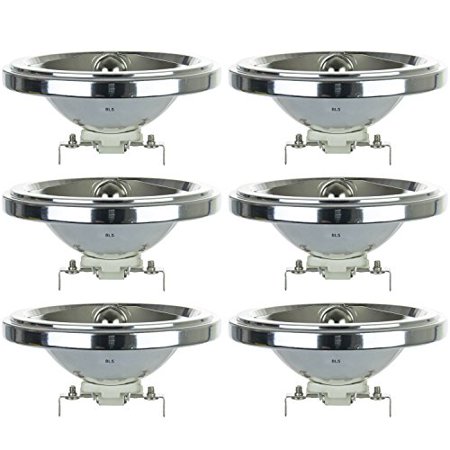 Sunlite 35AR111/FL/12V/6PK 35W 50AR111/FL/12V/6PK Halogen 50W 12V AR111 Aluminum Reflector ...