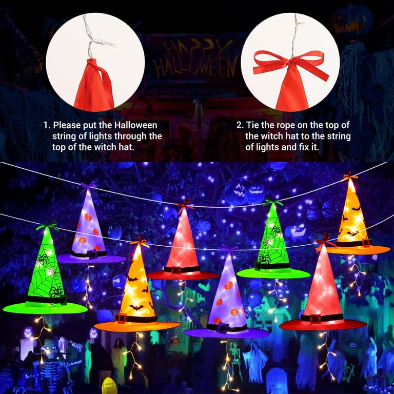 Happy Halloween Witch Hat