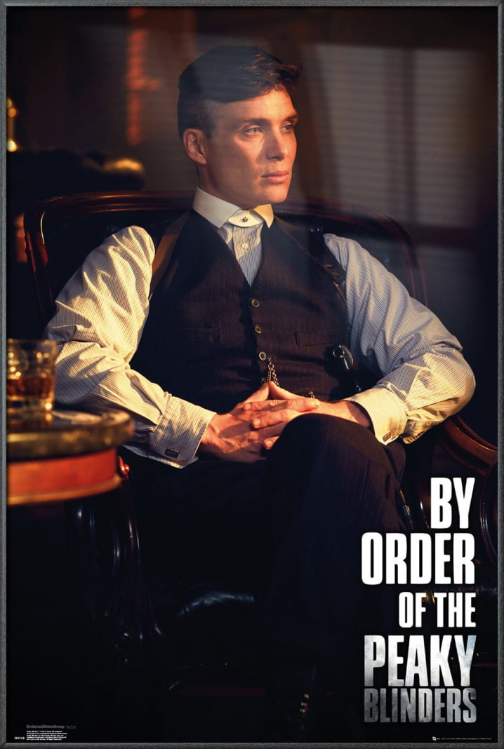 Peaky Blinders - Framed TV Show Poster (Thomas Shelby - By Order Of The ...