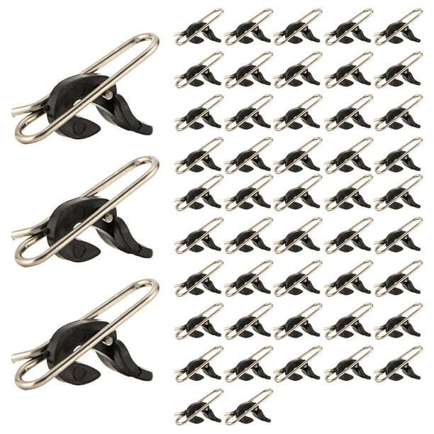 50 Pieces Fishing Impact Bait Clips Fishing Rigs Fast Snaps Fish Hook ...