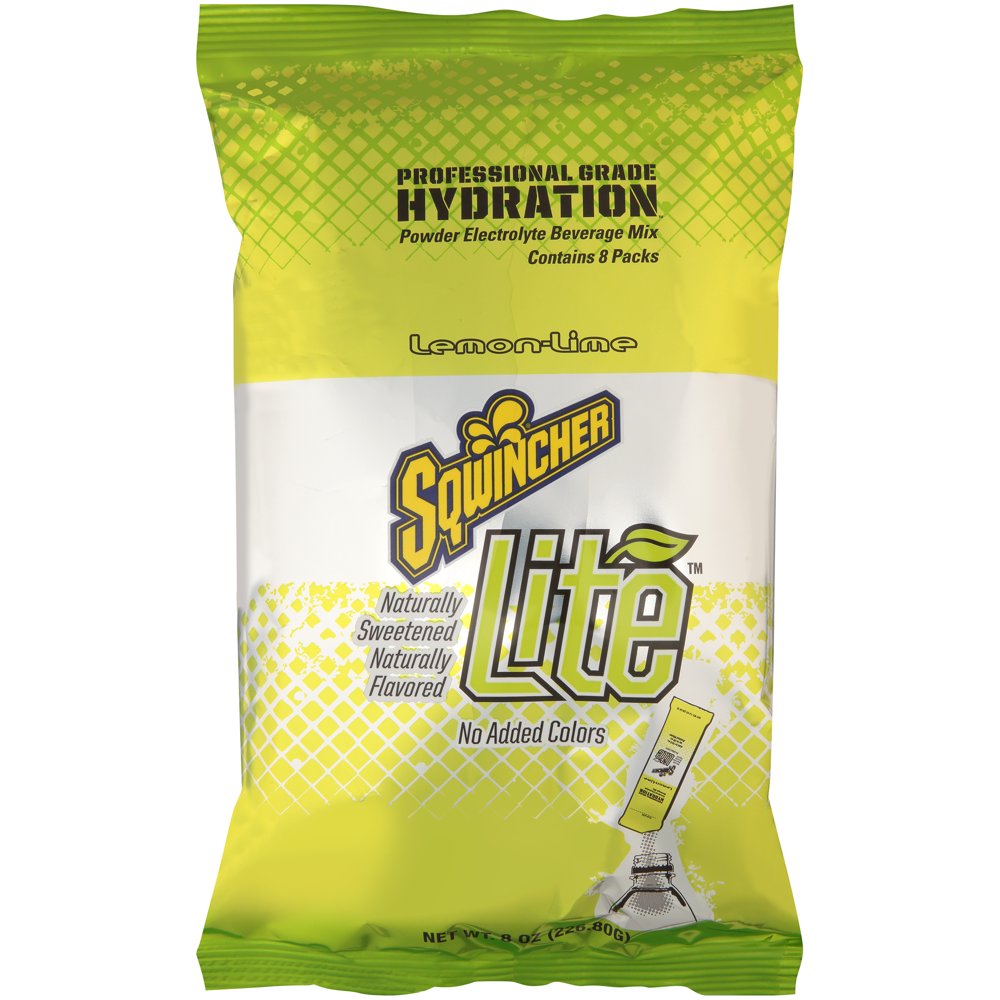 Sqwincher 5 Gallon, Powder Mix, Lemon Lime, 4 Pouches - Walmart.com ...