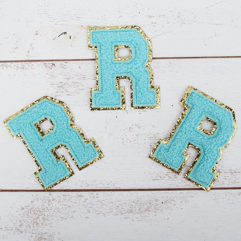 Teal Varsity Letter R