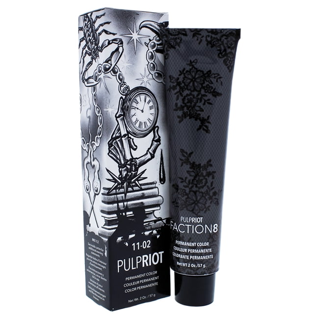 Faction8 Permanent Hair Color 11-02 High Lift by Pulp Riot for Unisex ...