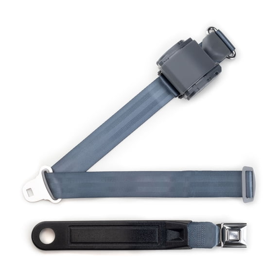 RetroBelt Bright Red Push Button 3-Point Shoulder Seat Belt - Bucket ...