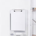 2 Pack Openable Paper Storage Organizer Boxes with Lids Bins for ...