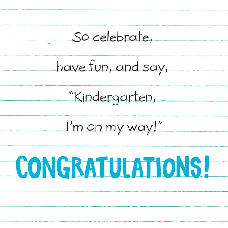 Congrats Preschool Graduate Post Card