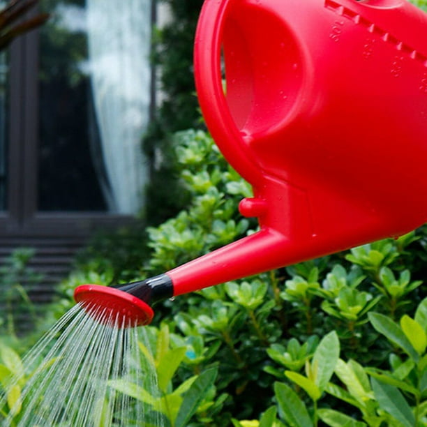 Plastic Watering Can Long Mouth Indoor Outdoor Vegetable Sprinkler with ...