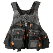 Master Sportsman Alpine 27-Pocket Mesh-Back Fishing Vest, Olive, 2XL ...