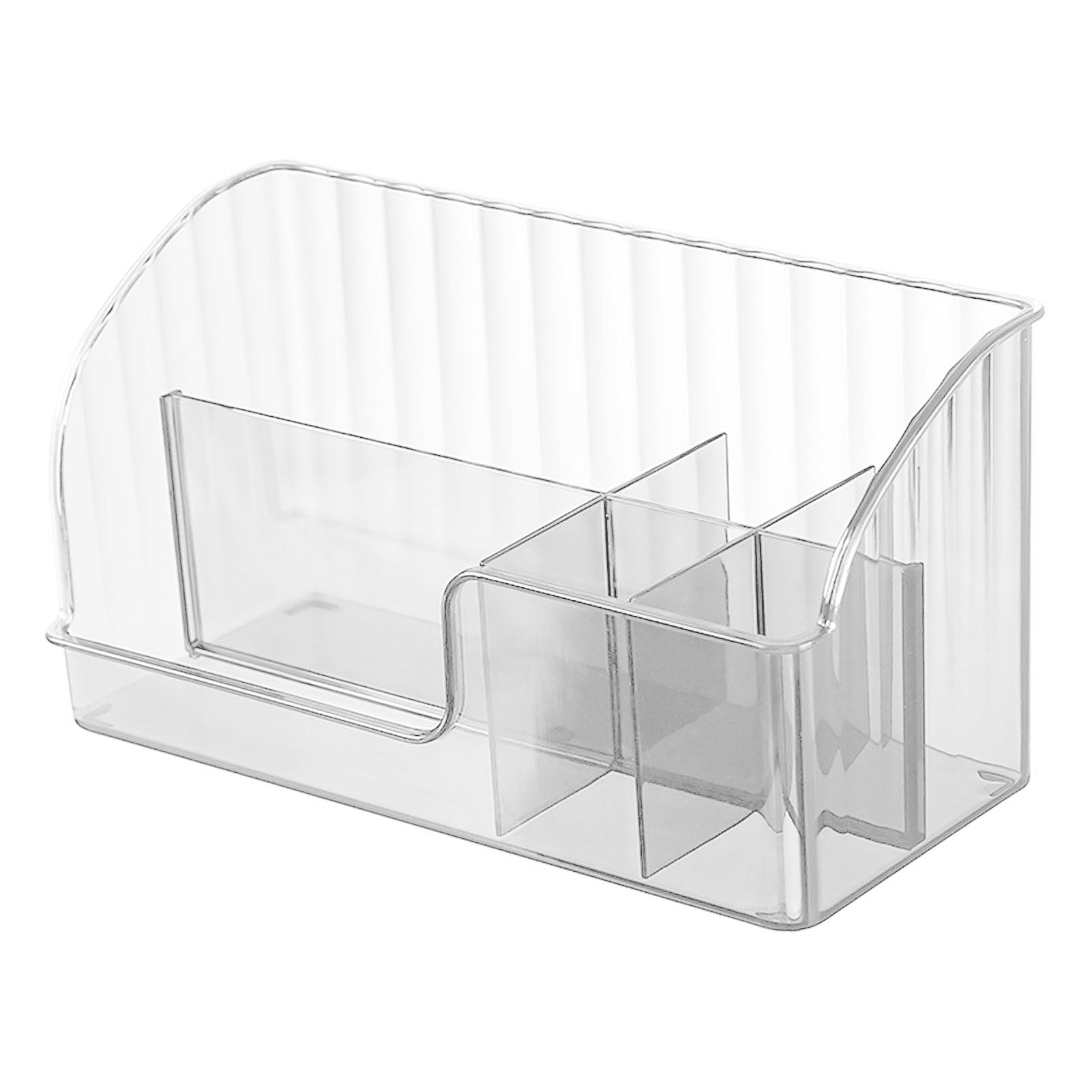Wharick Desktop Storage Organizer, Cosmetic Storage Box Transparent ...