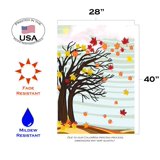Toland Home Garden Autumn Winds Fall Flag Double Sided 28x40 Inch ...