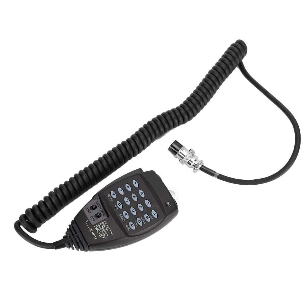 EMS-57 Microphone, Accurate Communication 8Pin Microphone Clear Voice ...