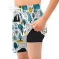 Bear Tree Swim Trunks Quick Drying Bathing Suit Summer Shorts Swimwear ...