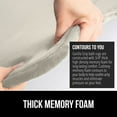 Free Shipping! Gorilla Grip Memory Foam Bath Rug, Machine Washable ...