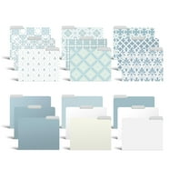 Current Floral Fun File Folder Value Pack- Set of 24, Colorful Letter ...