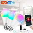 Tuya Smart WiFi Bulb Alexa Lamp Alice Voice Control E14 5W 7W 9W E27 ...