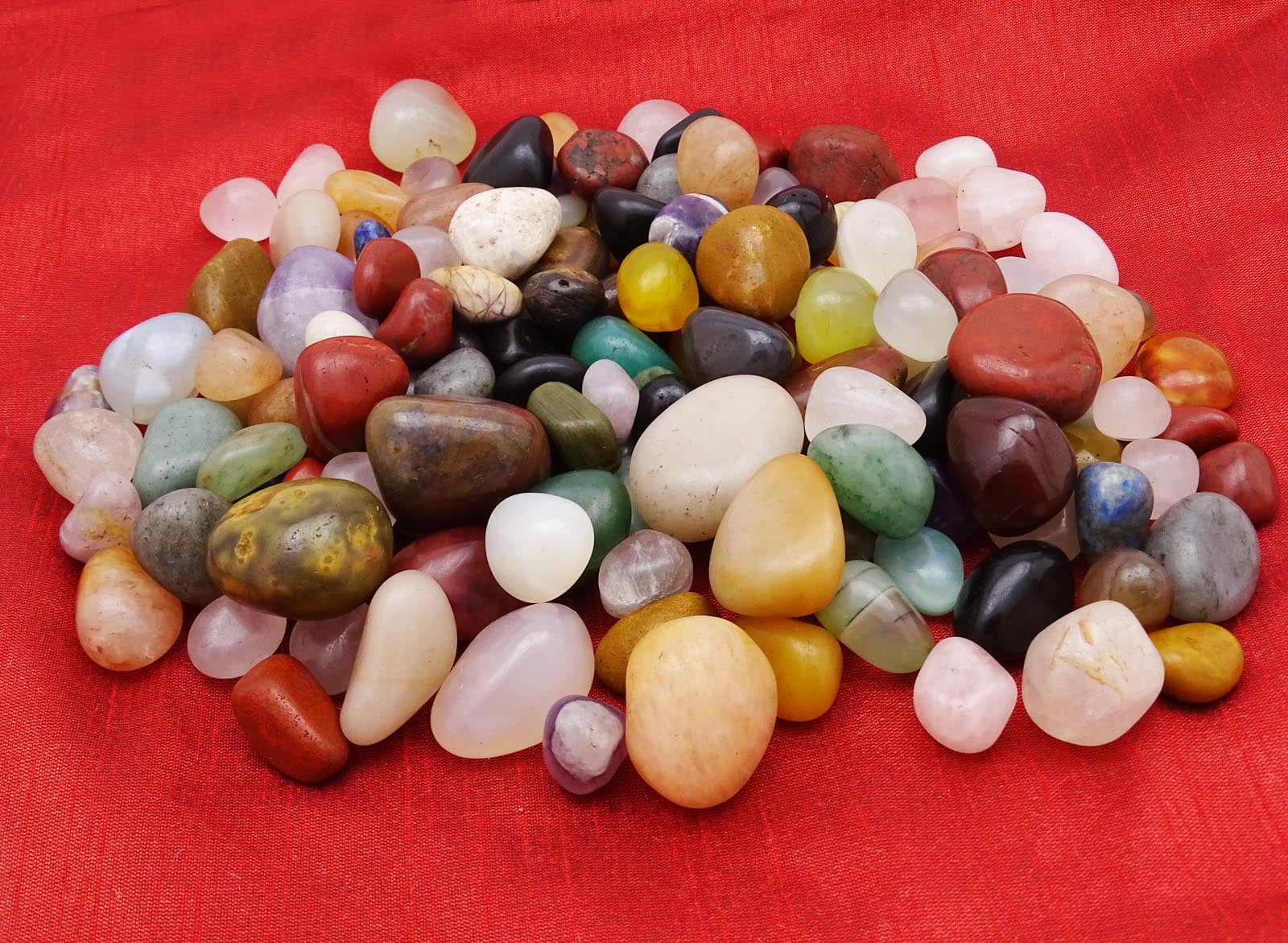 Harmonize Wholesale Natural Tumbled Stone Assorted Mix Reiki Healing ...
