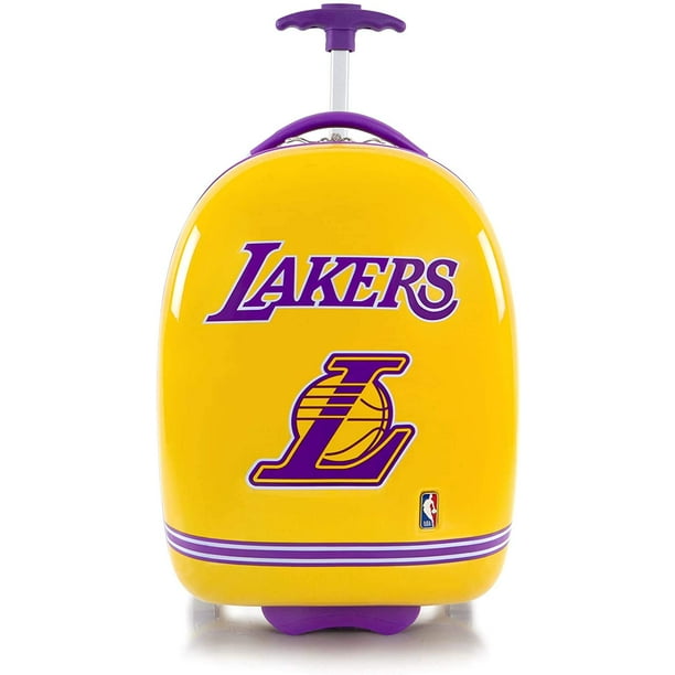 NBA Basketball Los Angeles Lakers Hardside Carry On Wheeled Luggage for ...