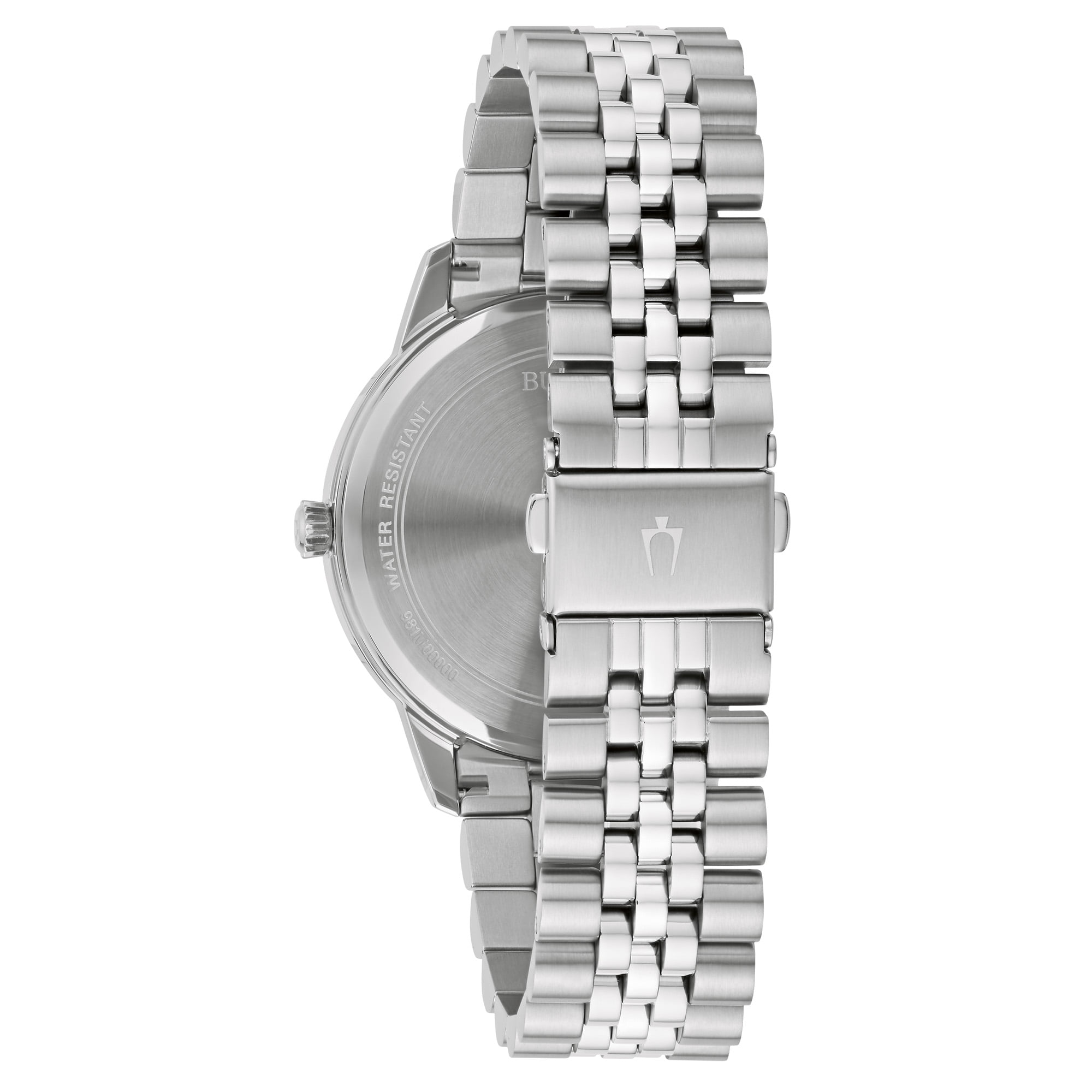 Buy Bulova Men's Classic Stainless Steel Bracelet Watch 96B334 Online ...