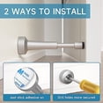 Spring Door Stoppers for Wall - 4.33 Inch Door Stop for Bottom of Door ...