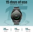 Link Dream Smartwatch for Android iOS Full Touch 1.28" Fitness Tracker ...