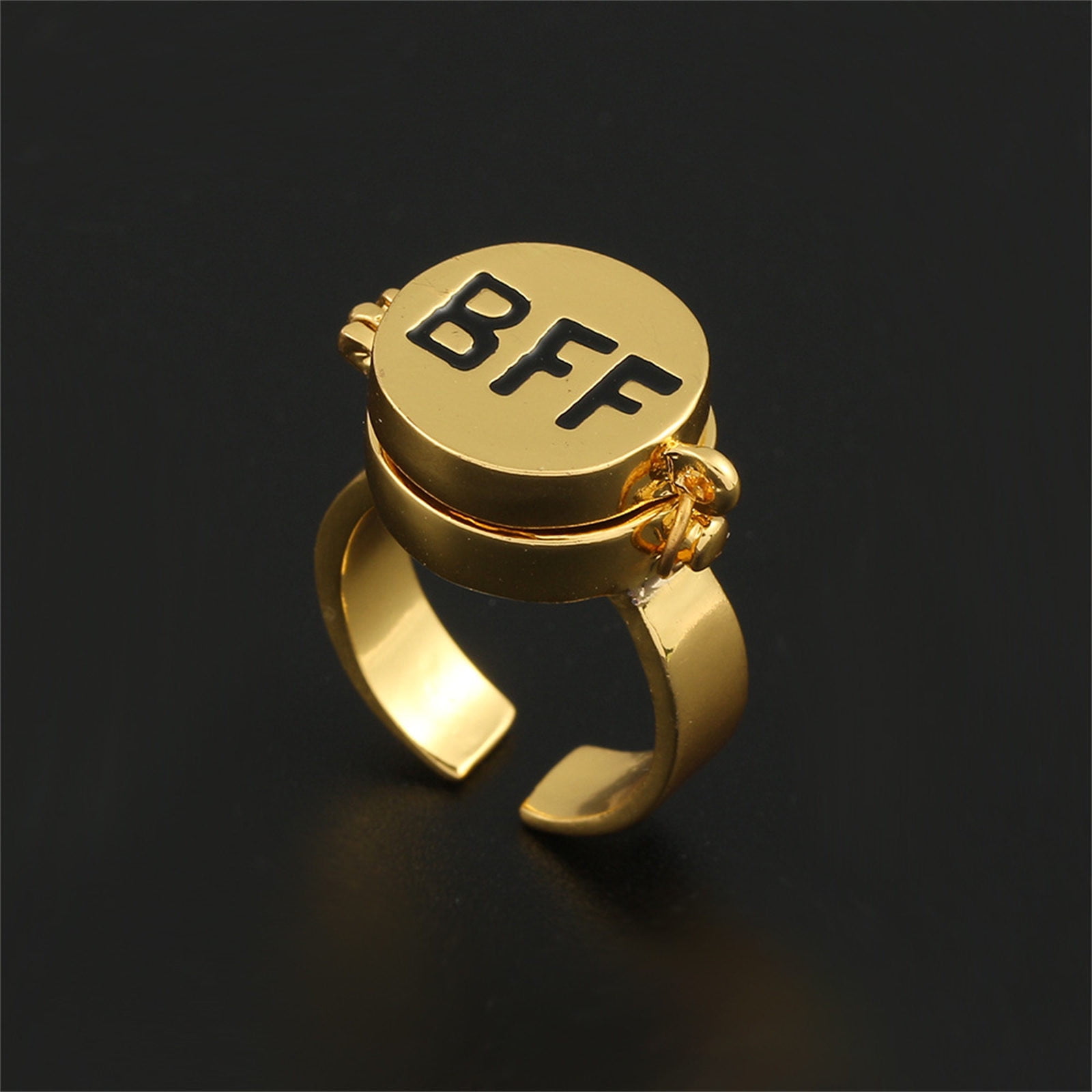 Click here for Rewenti Clearance! Ring Monogram Openable Friendsh... prices