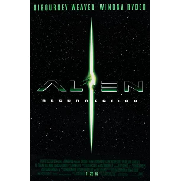 Alien Resurrection - movie POSTER (Style G) (11" x 17") (1997 ...