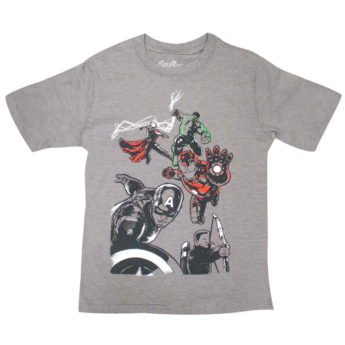 Marvel Avengers Team Graphic Boys Ringer T-shirt-XSmall (4-5) - Walmart.com