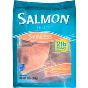 Walmart Seafood Fz Skinless Pink Salmon Fillets 2#