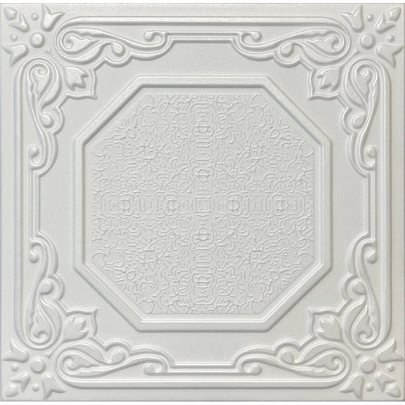 20x20 Styrofoam Ceiling Tiles Glue-Up Decorative Panels for Easy DIY ...