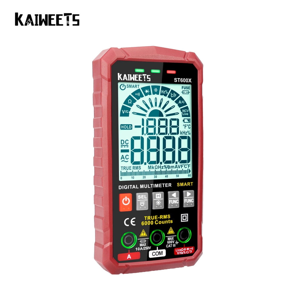 KAIWEETS Smart Digital Multimeter Tester 6000 Counts PHONE multimeter ...