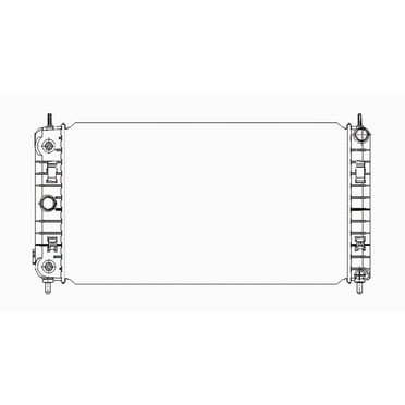 Primary Radiator - Compatible with 2019 - 2022 Chevy Blazer Sport ...