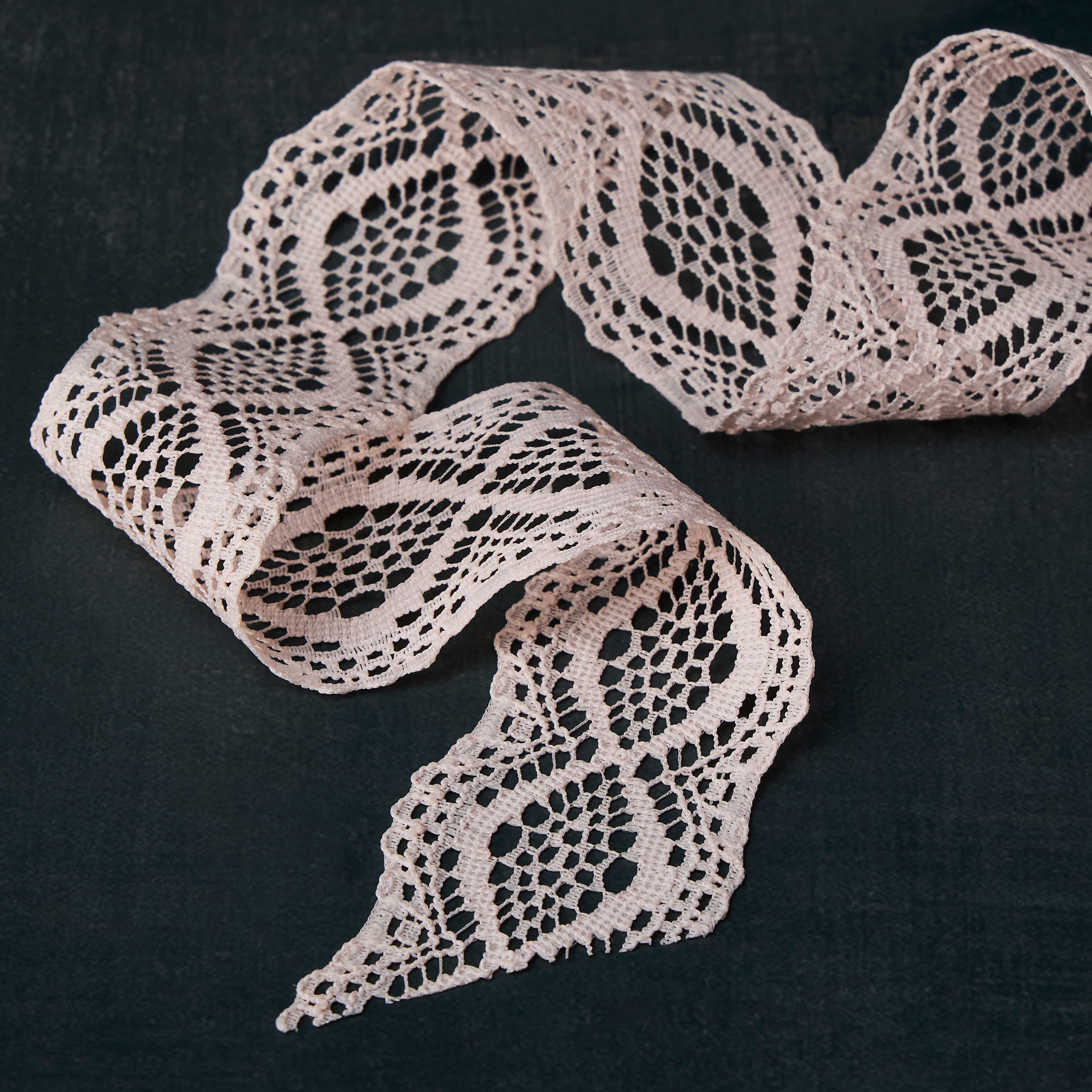 Aqua Lace Ribbon