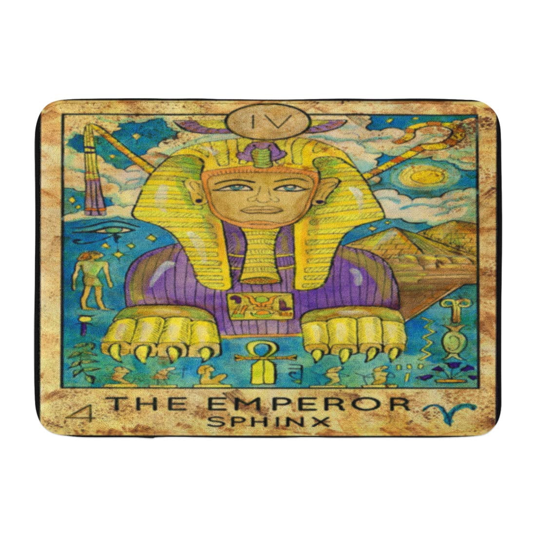 GODPOK Ancient Emperor Sphinx Fantasy Creatures Tarot Full Deck Major ...