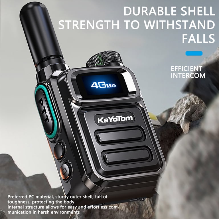 Walkie Talkies Rapid Radios Nationwide LTE Walkie-Talkie - Two-Way ...