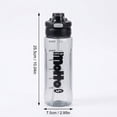 28.75oz Large Capacity Hydration Water Jug with Straw, Impact Resistant ...