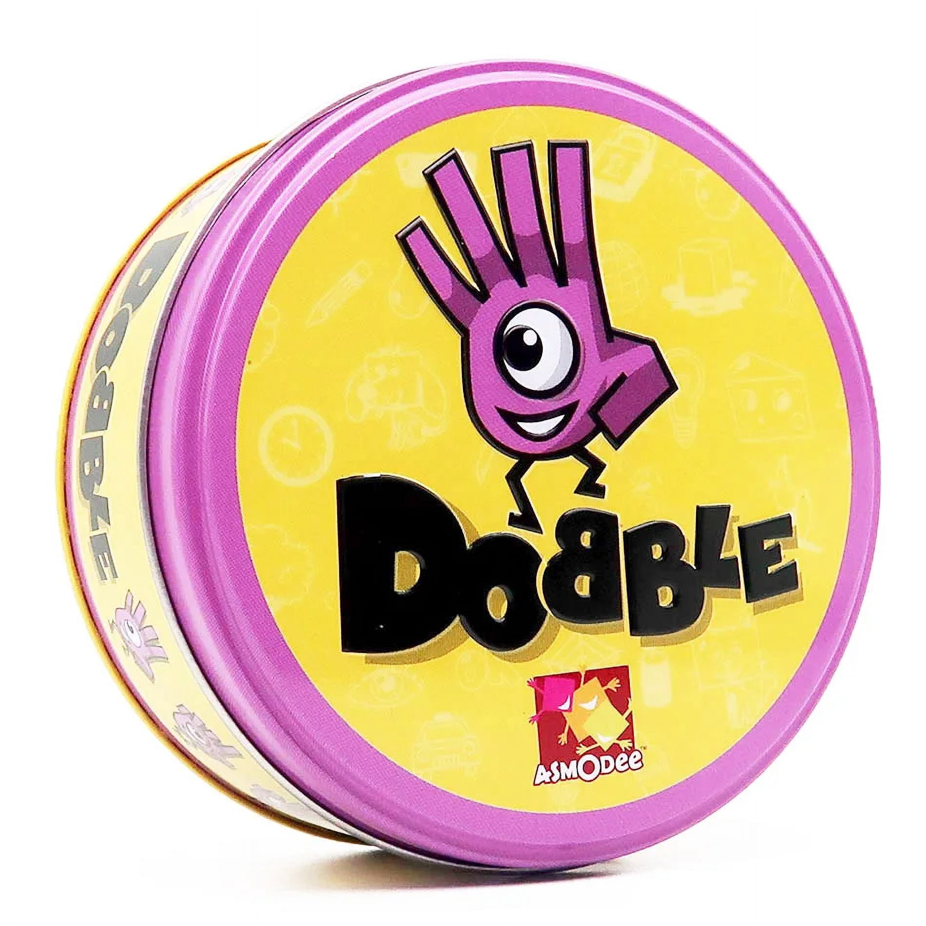 Juego de cartas de animales Dobble con caja de Metal, disfruta del ...