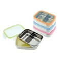 Innobaby Keepin' Fresh Stainless Divided Bento Snack Box with Lid for ... Innobaby Keepin' Fresh Stainless Divided Bento Snack Box with Lid for ...