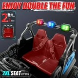 Funcid 24V Ride-on Battery Operated Car for Kids with Remote Control ...
