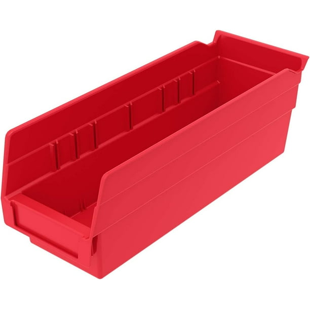 Akro-Mils Shelf Bins 30120 Plastic Organizer for Tools Craft Supplies ...